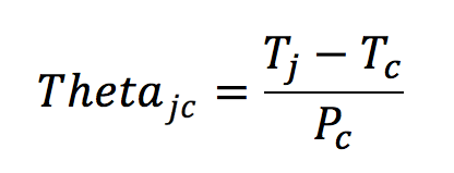 Developing a Thetajc Standard Under Steady-State Testing Conditions ...