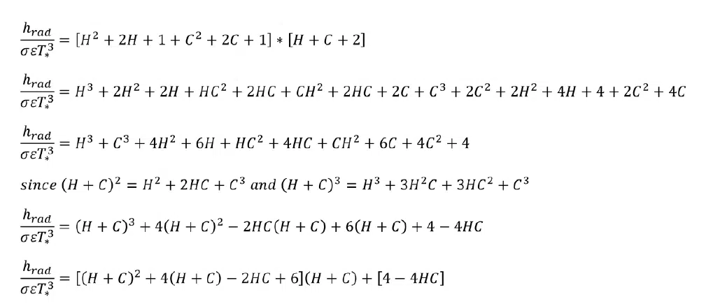Calculation Corner: A Simple Method for Estimating Radiation Heat ...